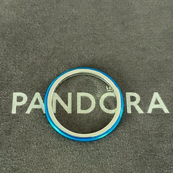 Pandora | Jewelry | Pandora Me Electric Blue Ring | Poshmark